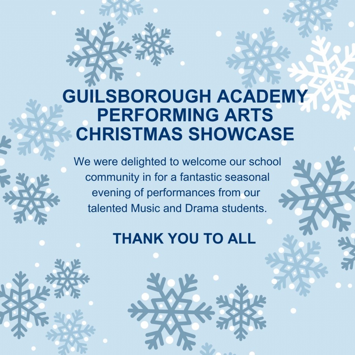 Guilsborough Academy - A Spectacular Evening at the Guilsborough ...