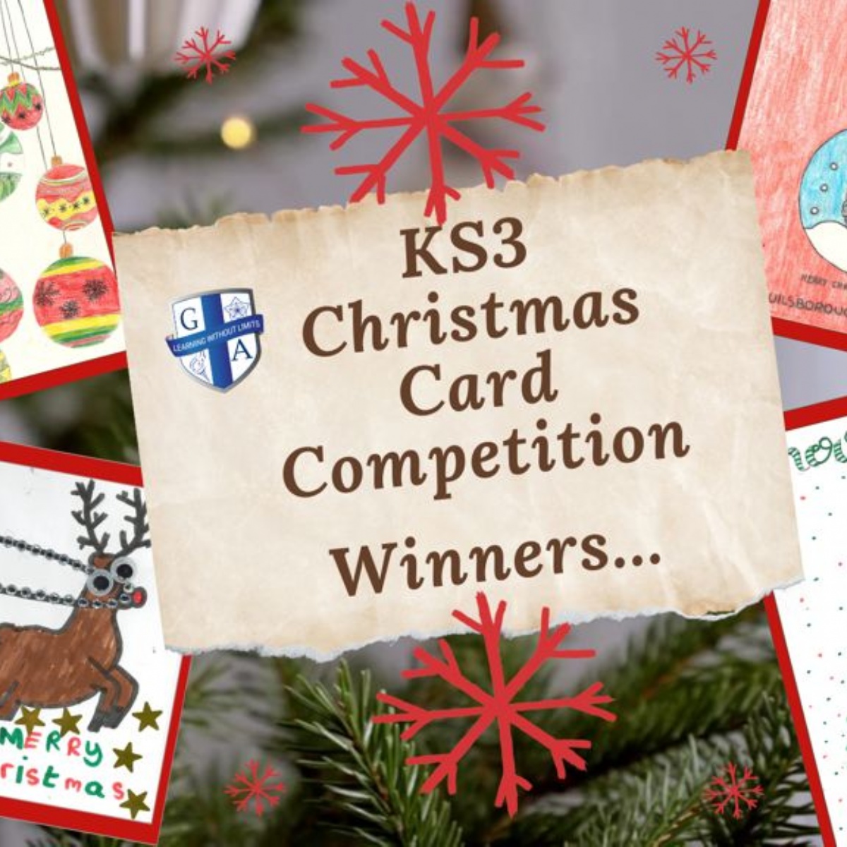 Guilsborough Academy - KS3 Christmas Card Competition - Winner Announced!